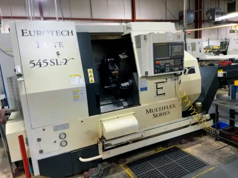 09-(2015) Eurotech Elite Mod. B545-YS, CNC Turning Center | Tauber ...